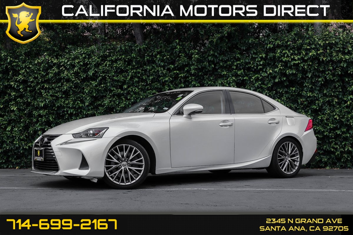 Sold 2018 Lexus IS 300 in Santa Ana