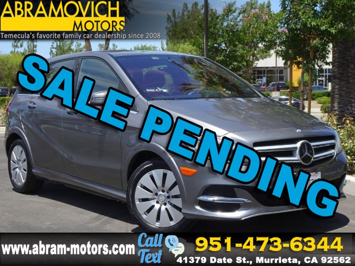 Sold 2016 Mercedes Benz B Class B250e MSRP 49 140 Electric Drive PREMIUM MULTIMEDIA PACKAGE in Murrieta