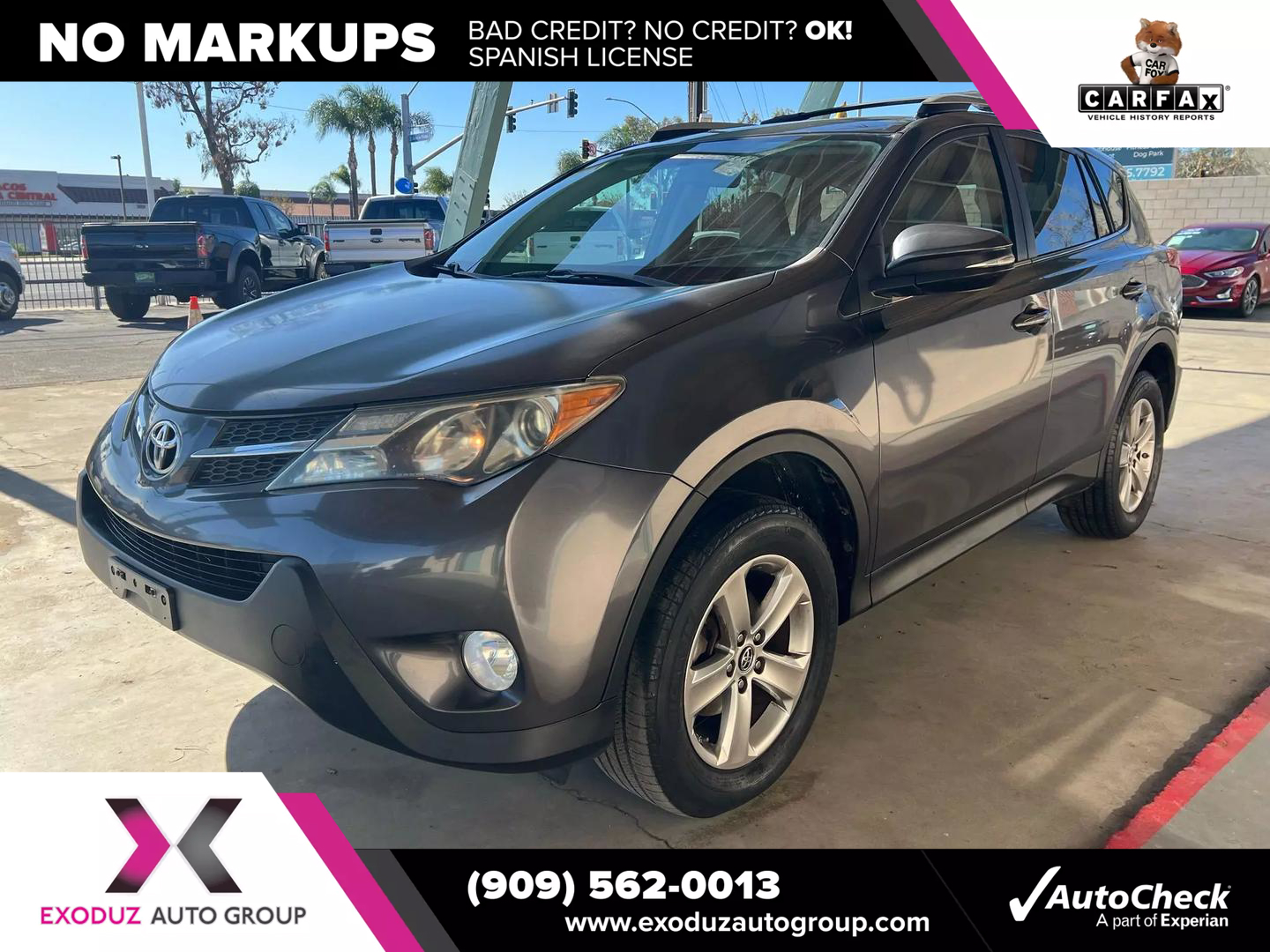 Sold 2015 Toyota RAV4 XLE in Rialto