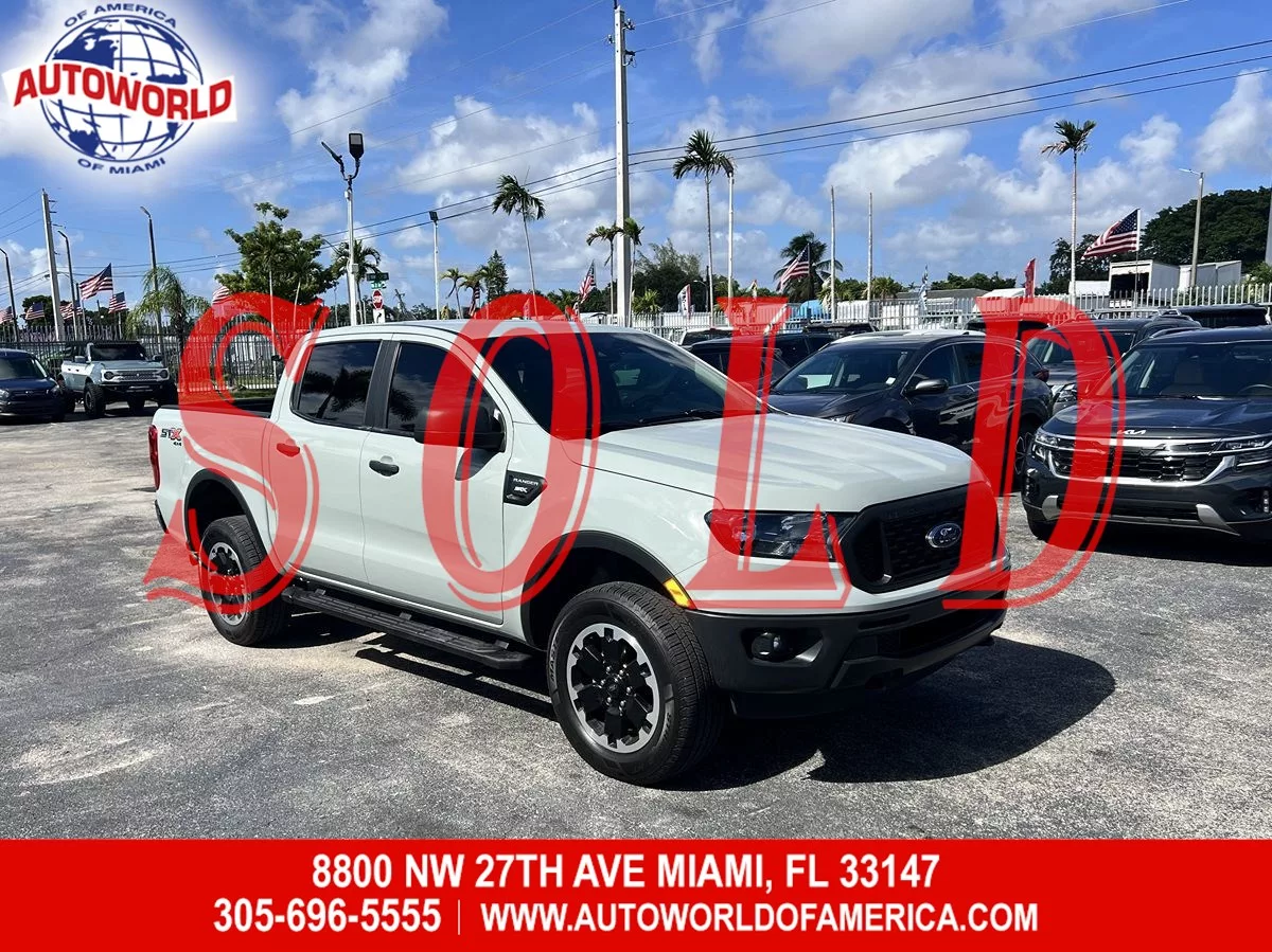 Sold 2021 Ford Ranger STX Special Edition 4WD SuperCrew in Miami