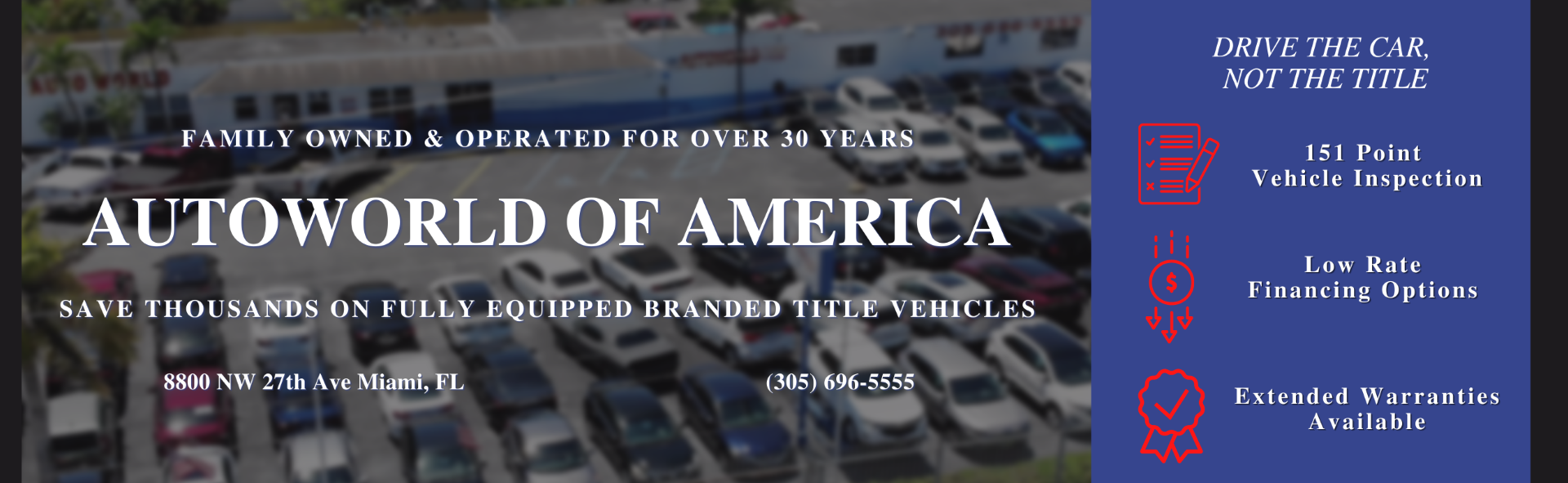 Autoworld of America - Used Cars for Sale Miami