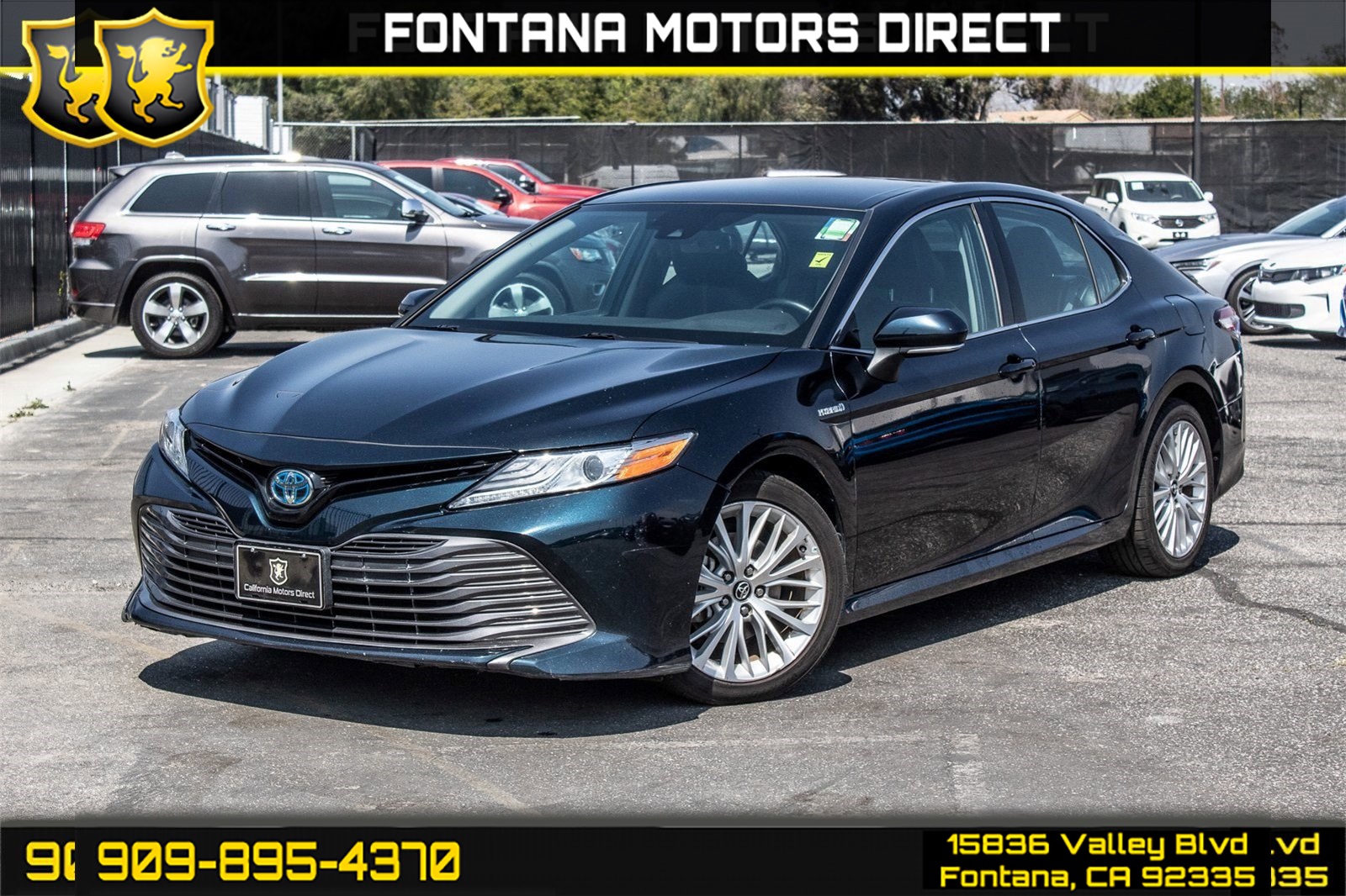 Sold 2020 Toyota Camry XLE in Fontana