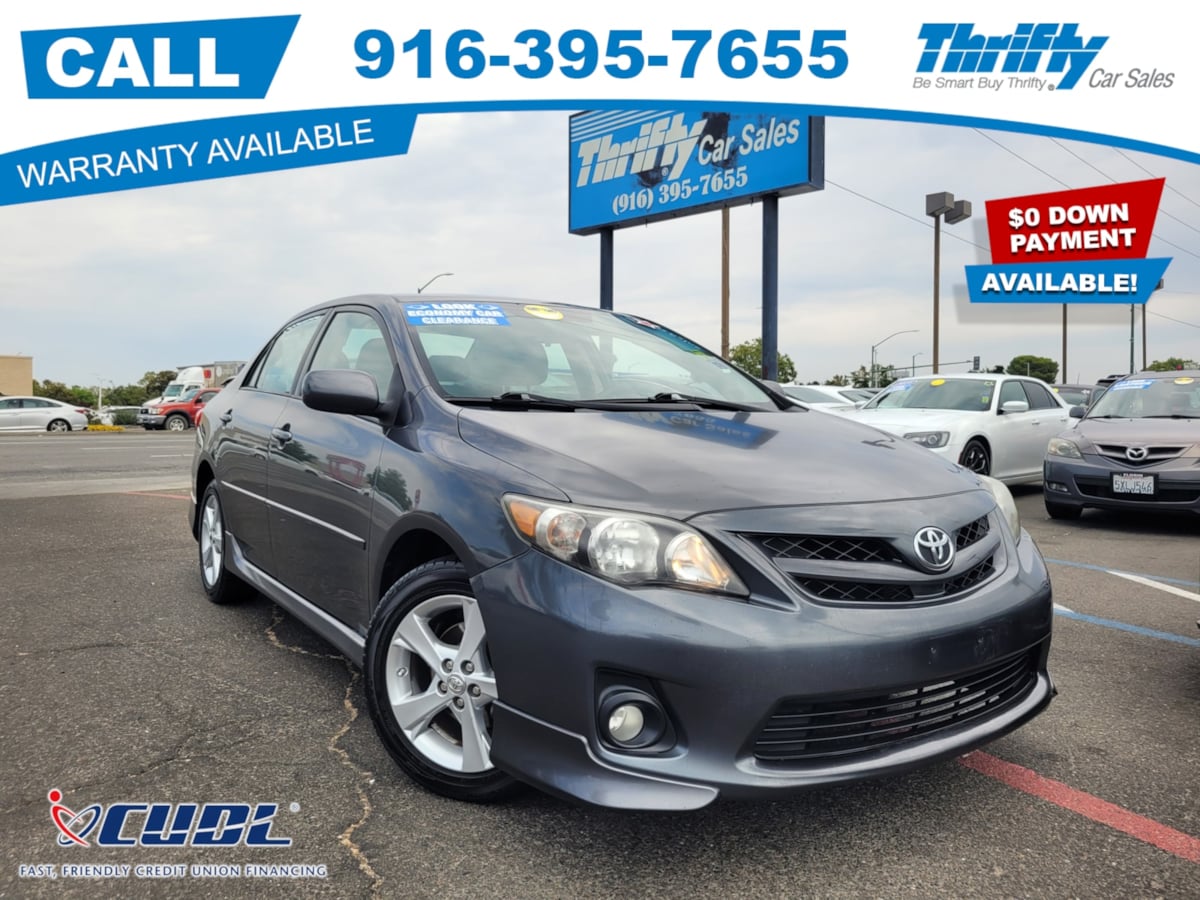 Sold 2011 Toyota Corolla S in Sacramento