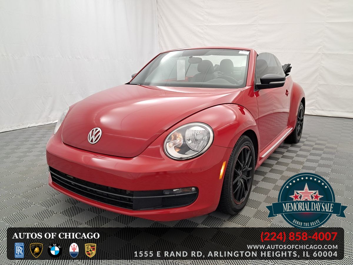 Sold 2015 Volkswagen Beetle Convertible 1.8T in Arlington Heights