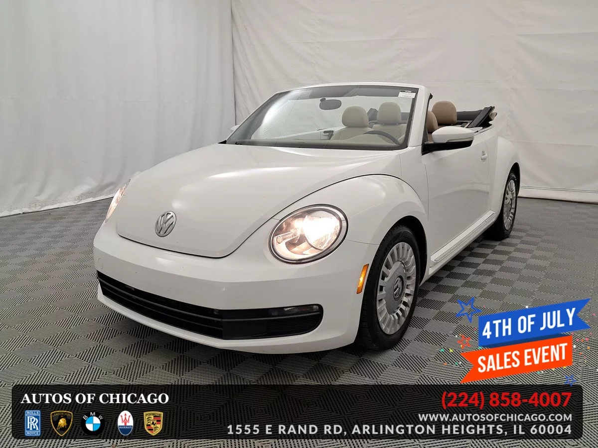 Sold 2015 Volkswagen Beetle Convertible 1.8T 2dr Auto PZEV in Arlington ...
