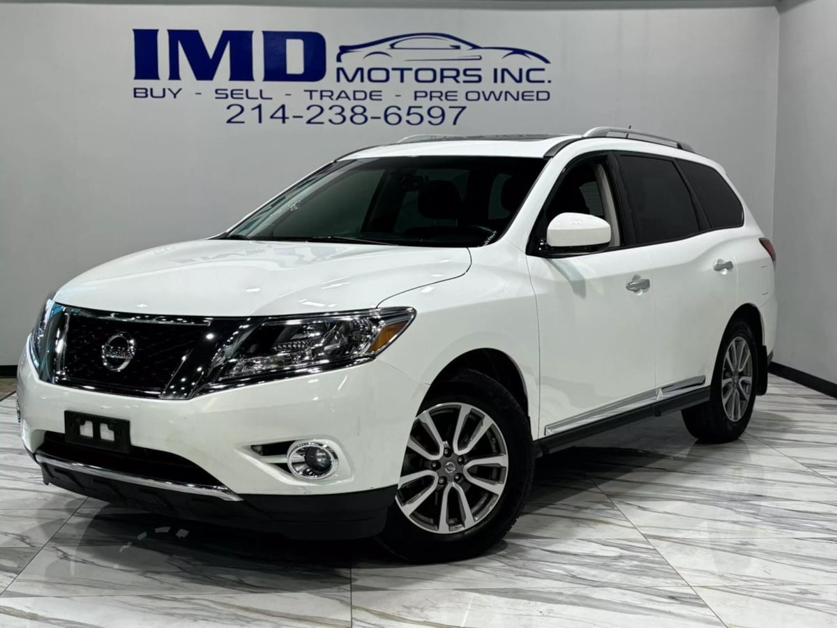Sold 2015 Nissan Pathfinder SL in Dallas