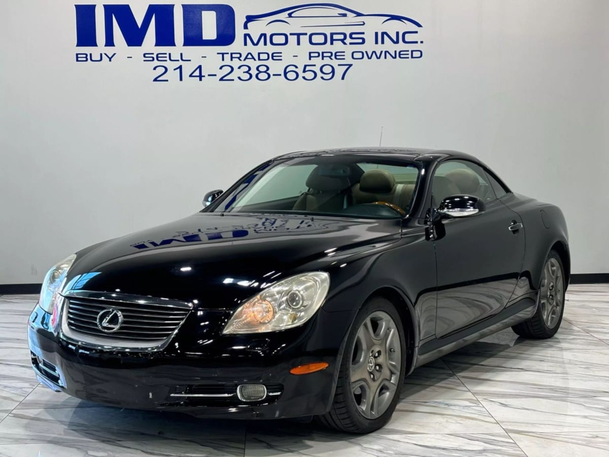 Sold 2007 Lexus SC 430 Convertible in Dallas