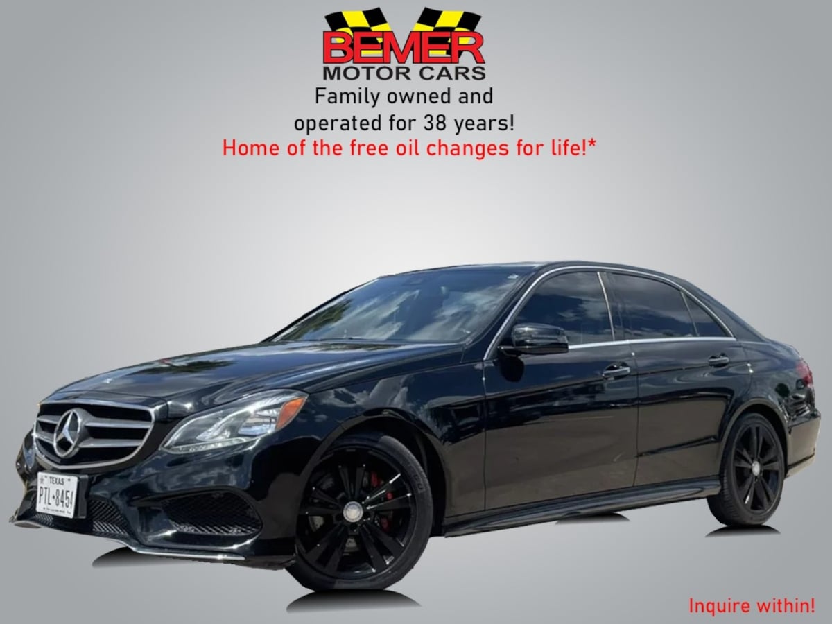Sold 2014 Mercedes-Benz E 350 Luxury Sedan in Houston