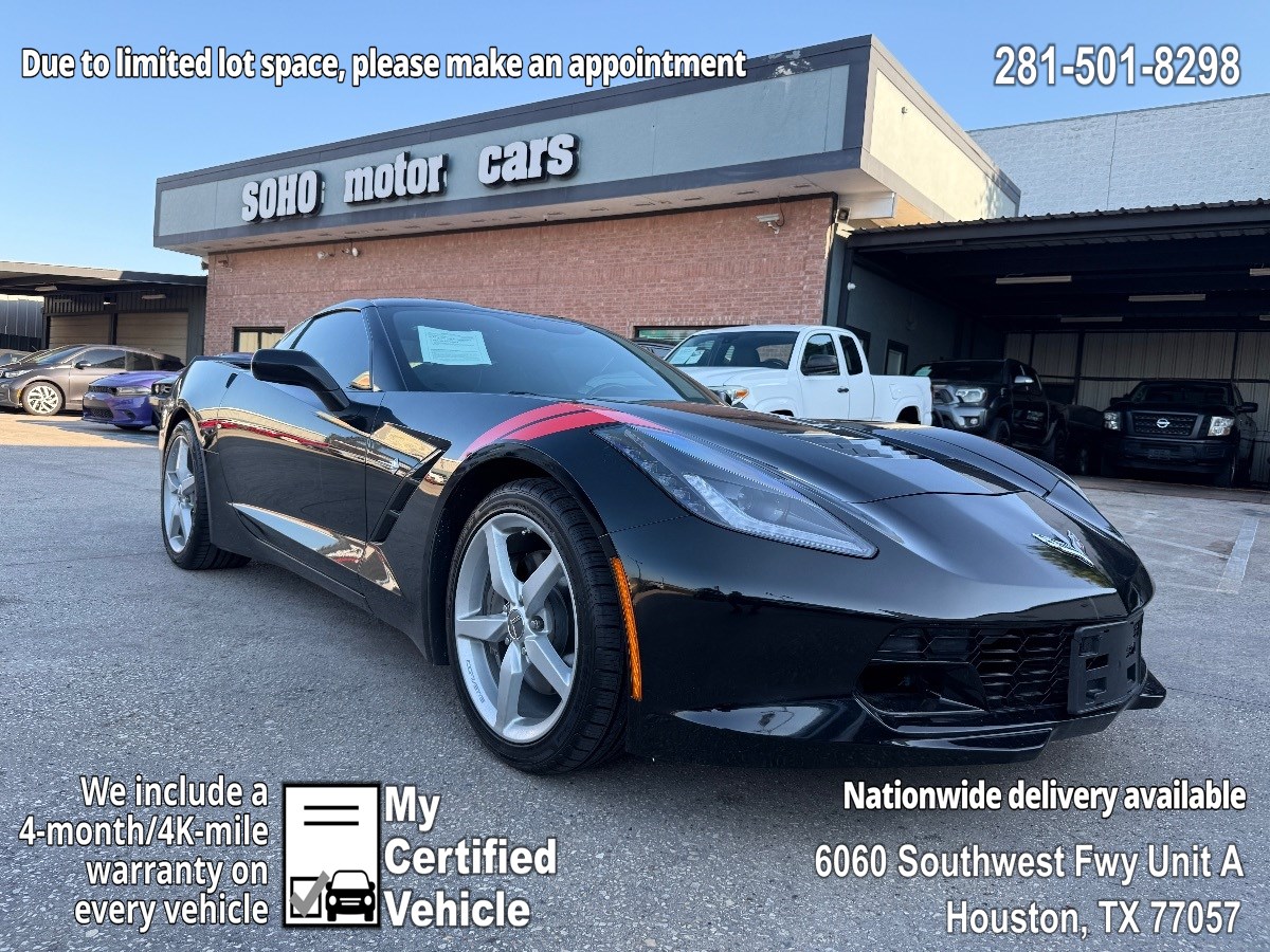Sold 2015 Chevrolet Corvette 2dr Stingray Cpe w/1LT in Houston