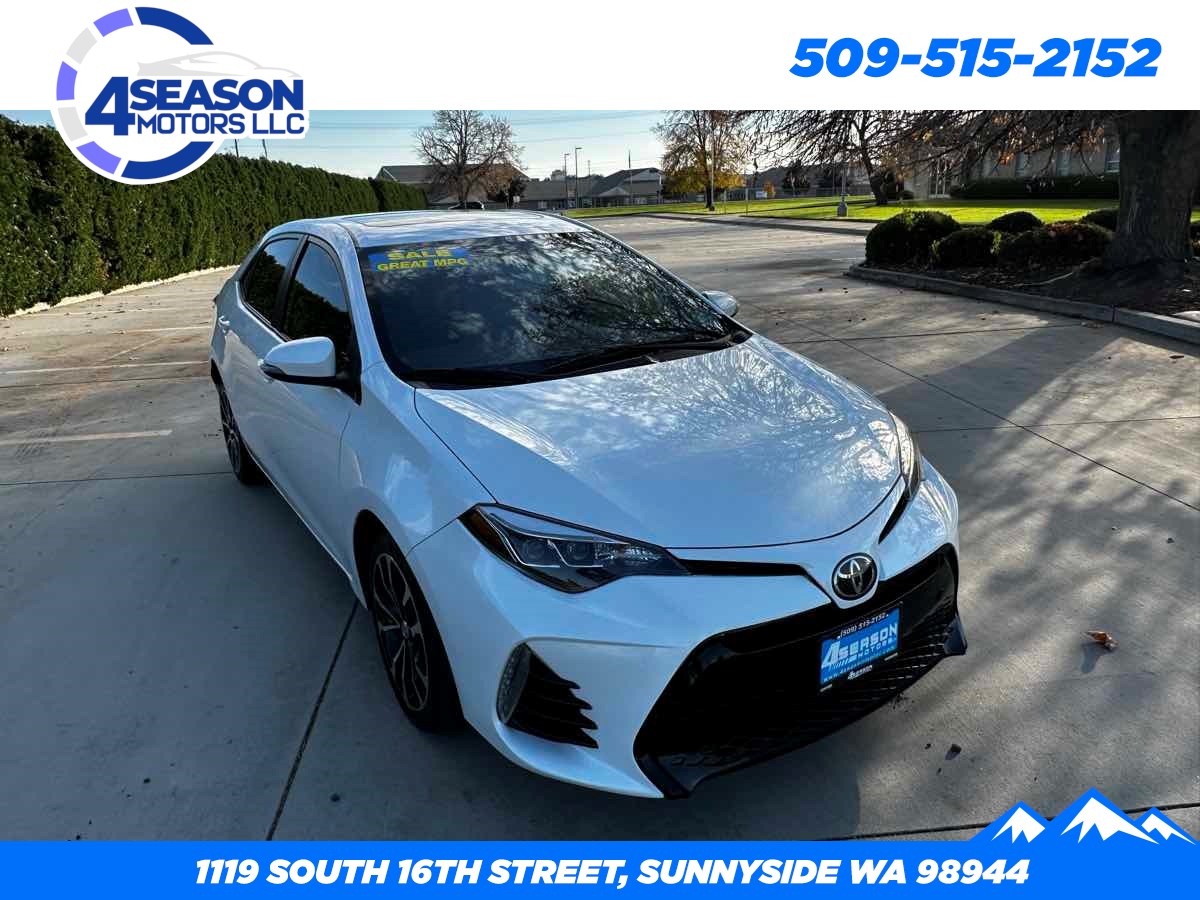 Sold 2017 Toyota Corolla SE in Sunnyside