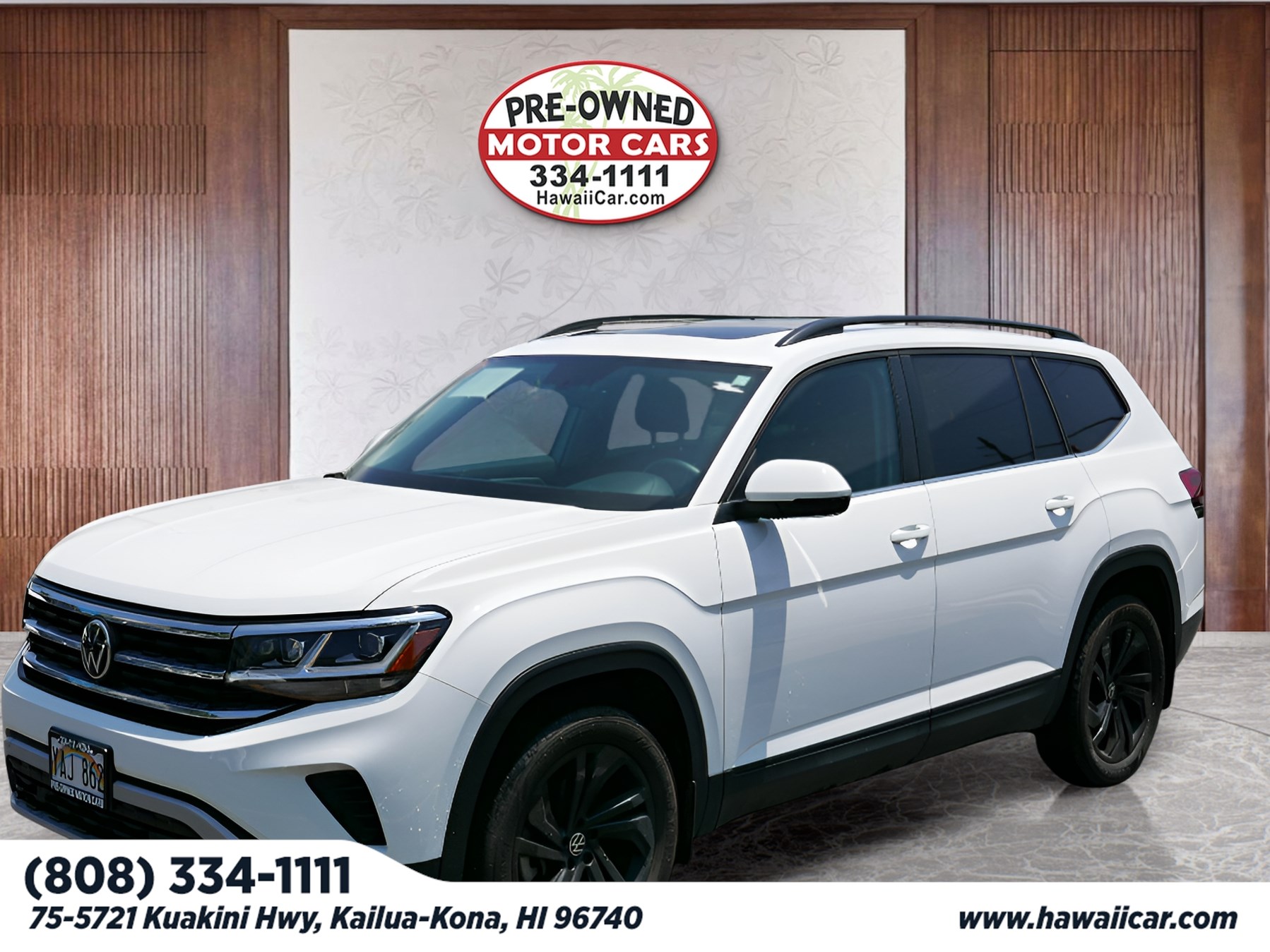 Sold 2022 Volkswagen Atlas 3.6L V6 SE w/Technology in Kailua-Kona