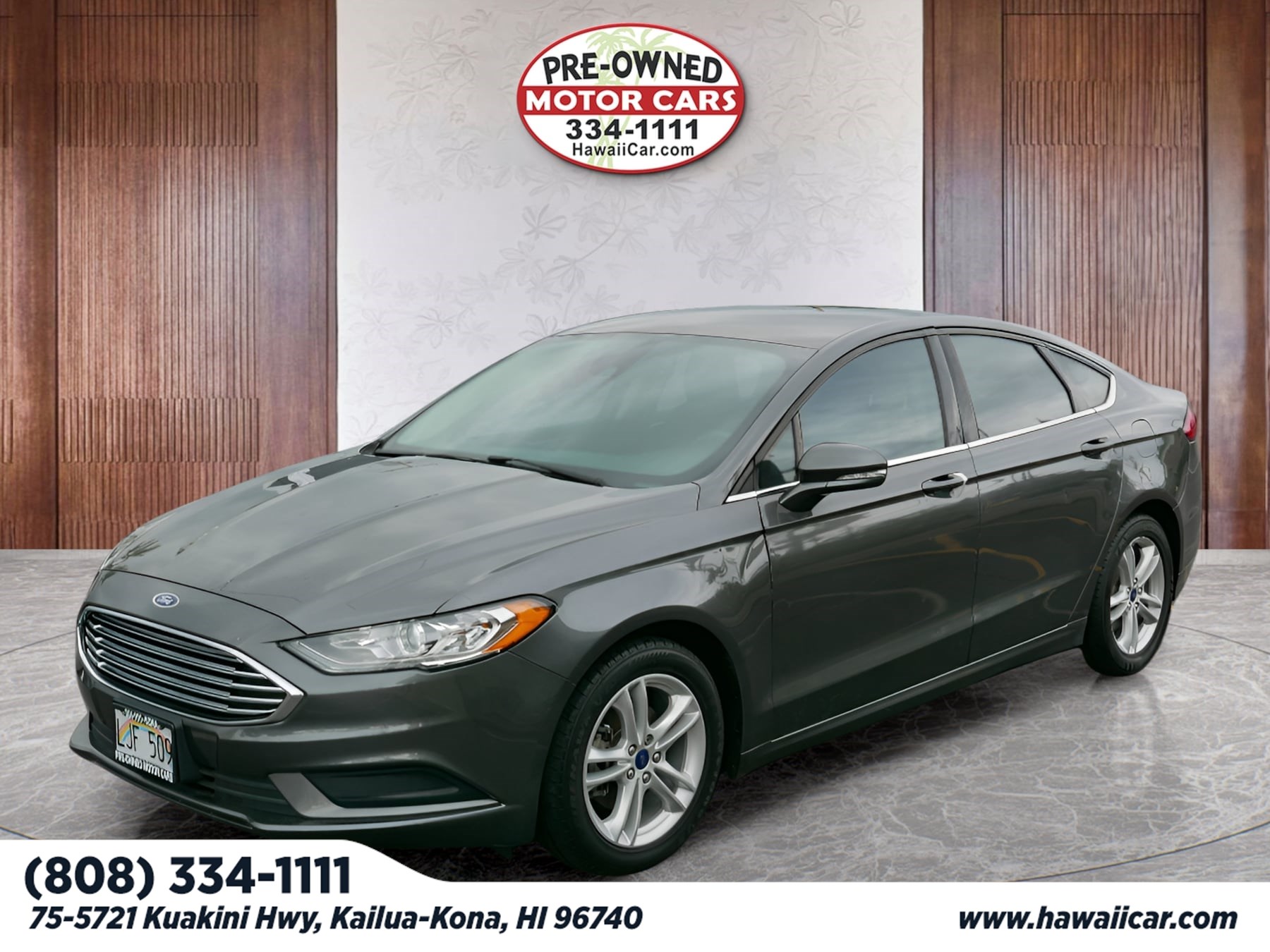 Sold 2018 Ford Fusion SE in Kailua-Kona