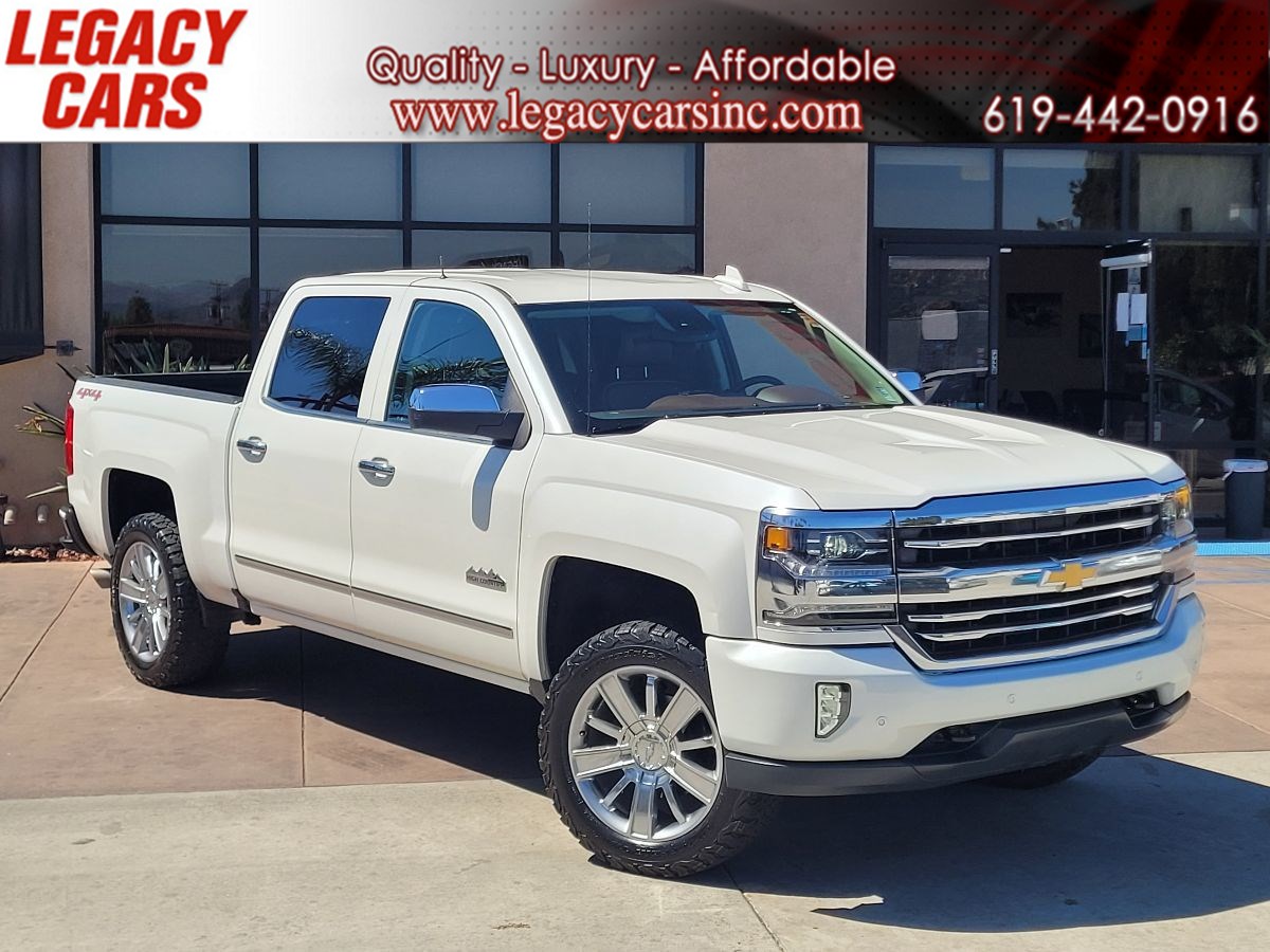Sold 2017 Chevrolet Silverado 1500 High Country 4x4 6.2L V8 Trailering ...