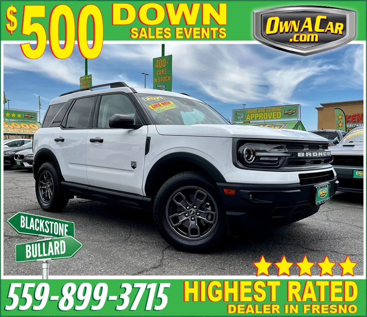 Sold 2021 Ford Bronco Sport Big Bend in Fresno