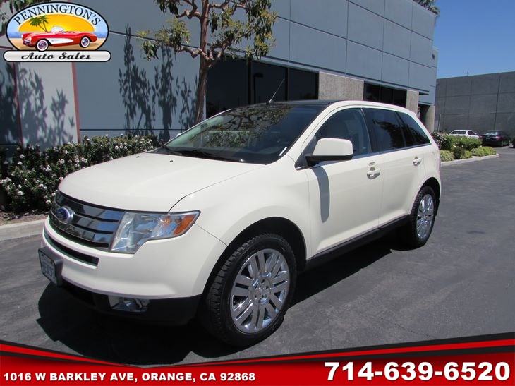 Sold 2008 Ford Edge Limited in Orange