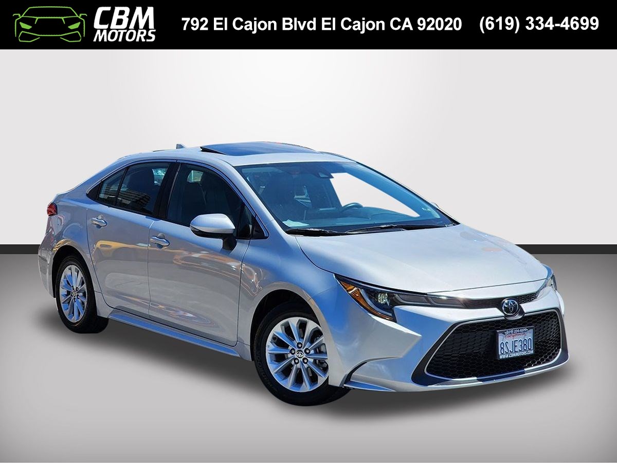 Sold 2020 Toyota Corolla XLE W/BACK UP CAMERA in El Cajon