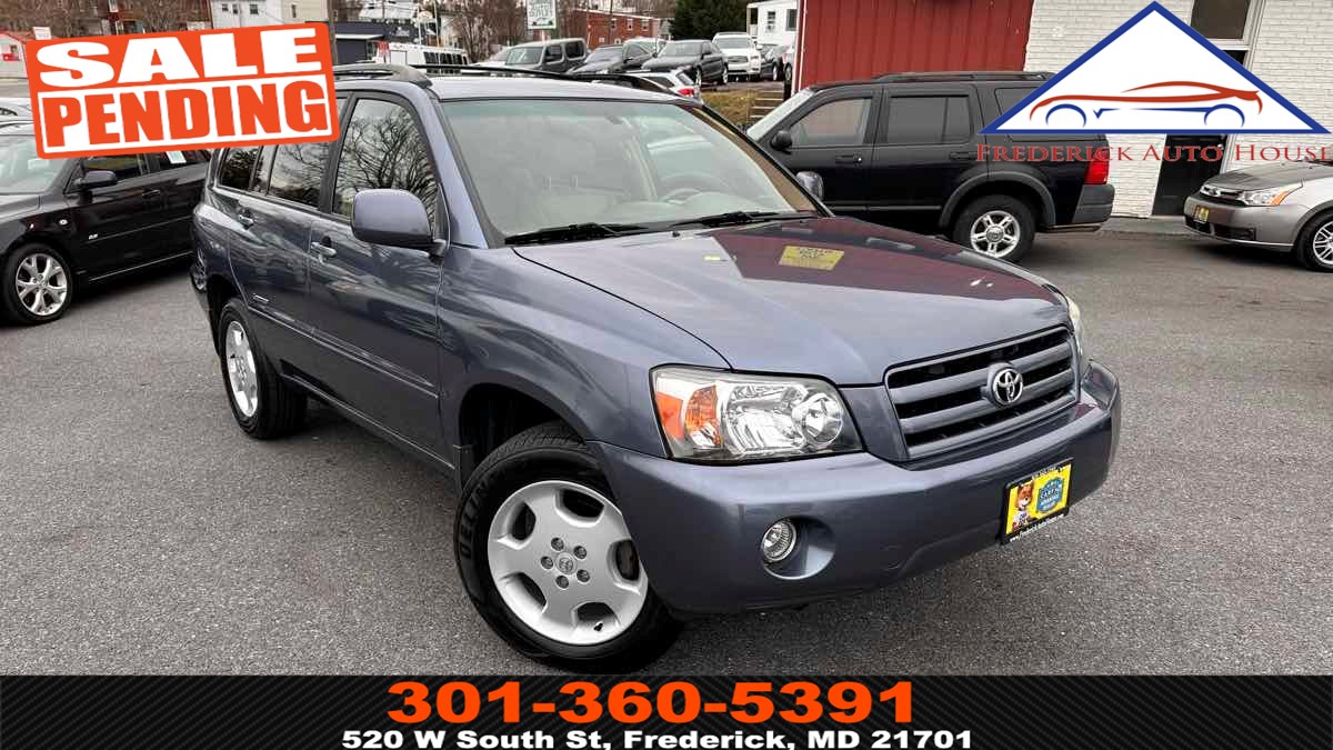 Sold 2006 Toyota Highlander Limited w/3rd Row in Frederick