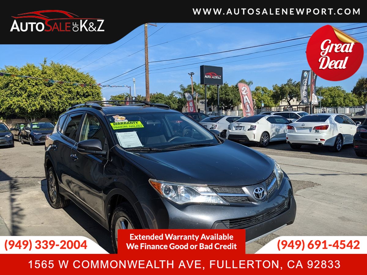 Sold 2015 Toyota RAV4 XLE in Fullerton
