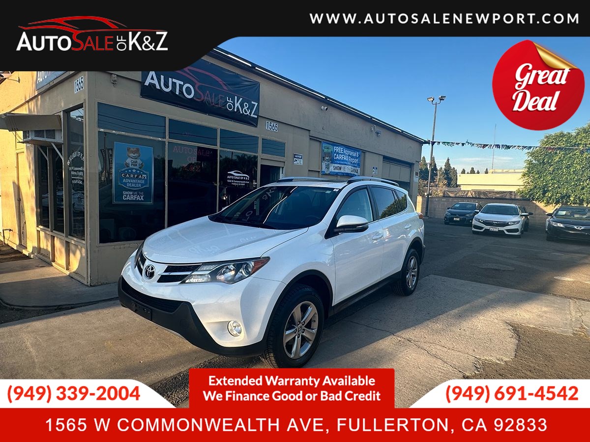 Sold 2015 Toyota RAV4 XLE in Fullerton