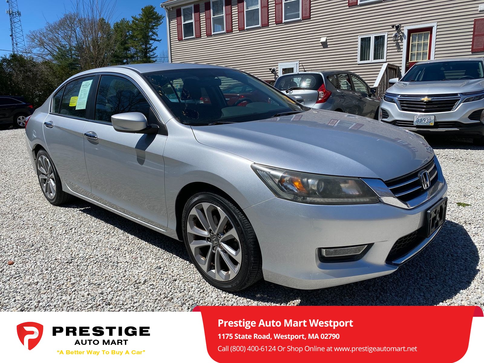 Sold 2013 Honda Accord Sdn Sport in Westport